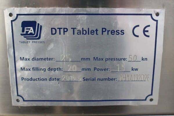 LFA Machines DTP25 Tablet Press - LabMakelaar Benelux