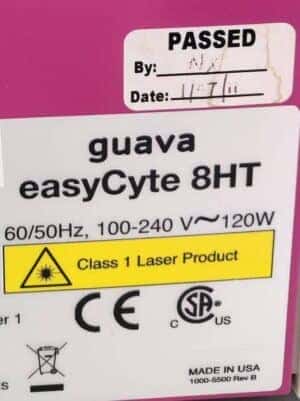 Millipore Guava easyCyte 8HT Flow Cytometer - LabMakelaar Benelux