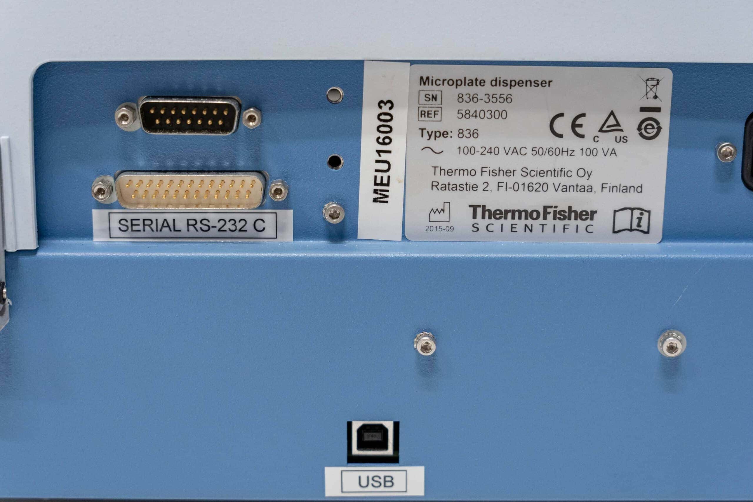 Thermo Scientific MultiDrop Combi 836 Programmable Dispenser ...