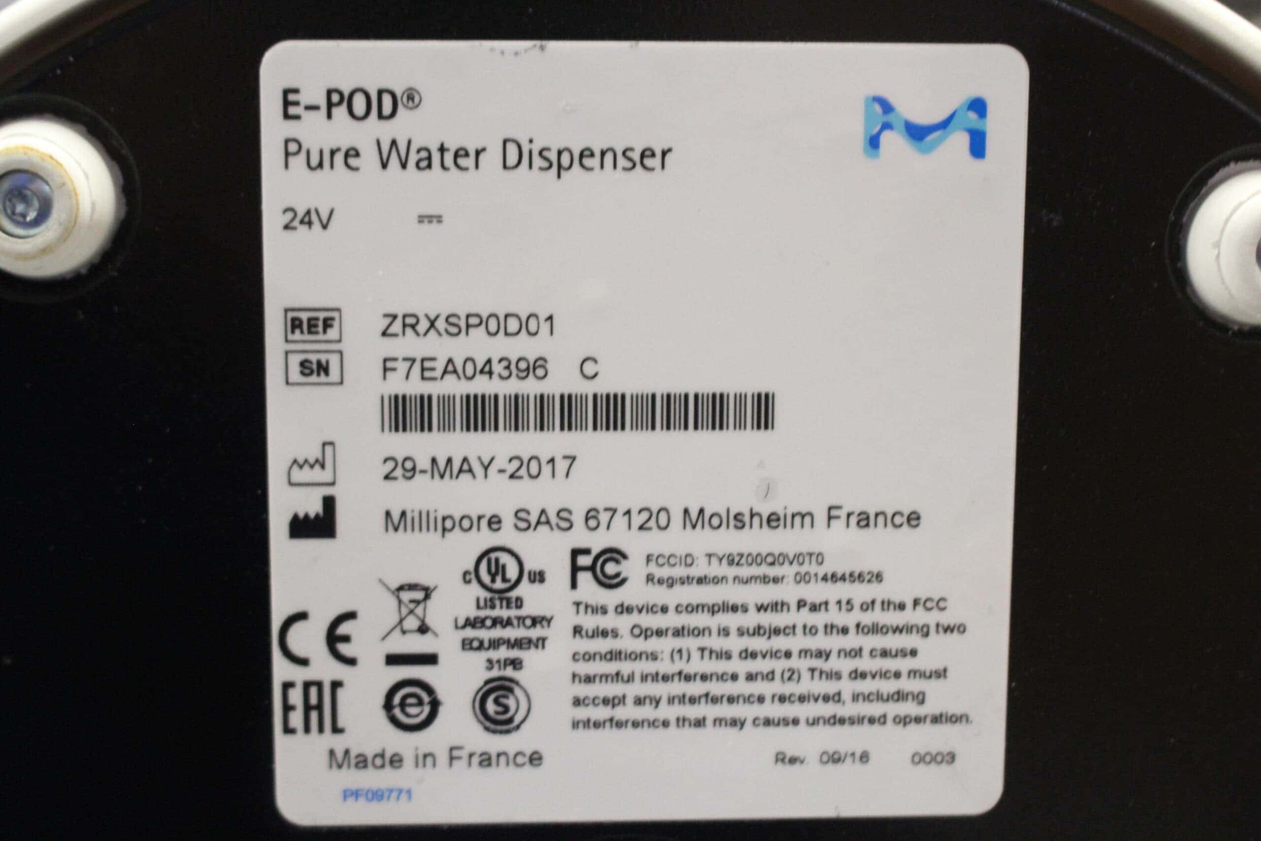 Millipore Elix Advantage 5 Water Purification System - LabMakelaar Benelux