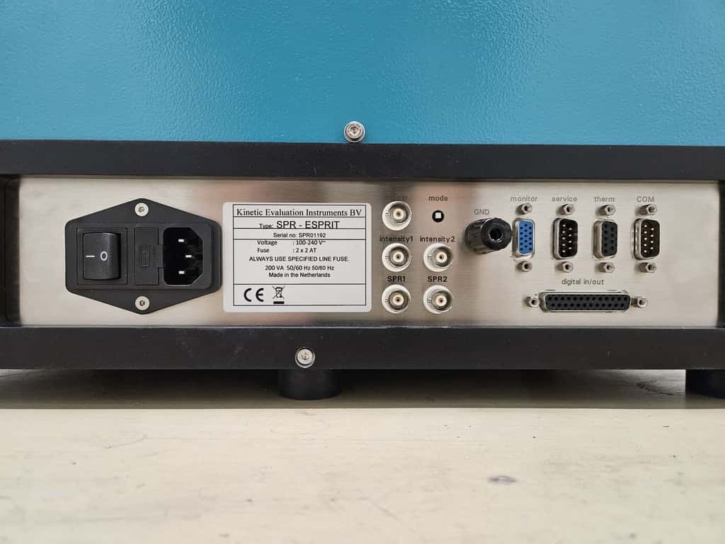 Kinetic Evaluation Instruments Esprit SPR (Surface Plasmon Resonance) Spectrometer - LabMakelaar ...