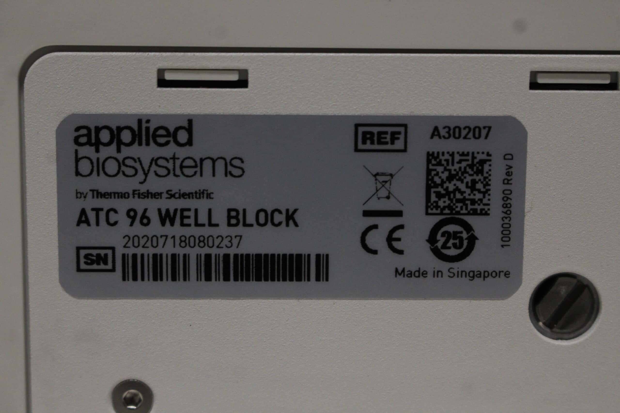 Applied Biosystems ATC 96 Well Block - LabMakelaar Benelux