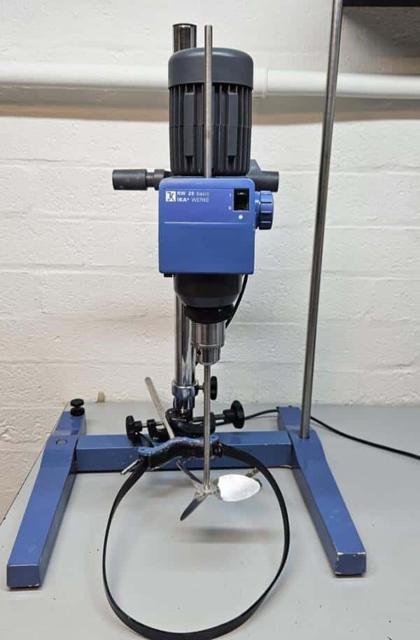 IKA RW28 Basic Overhead Stirrer and KA R1385 Propeller Stirrer ...