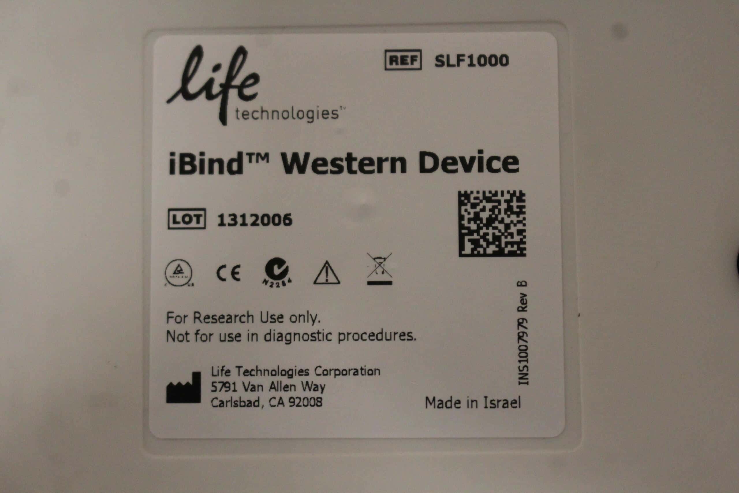Life Technologies iBind Western Device - LabMakelaar Benelux