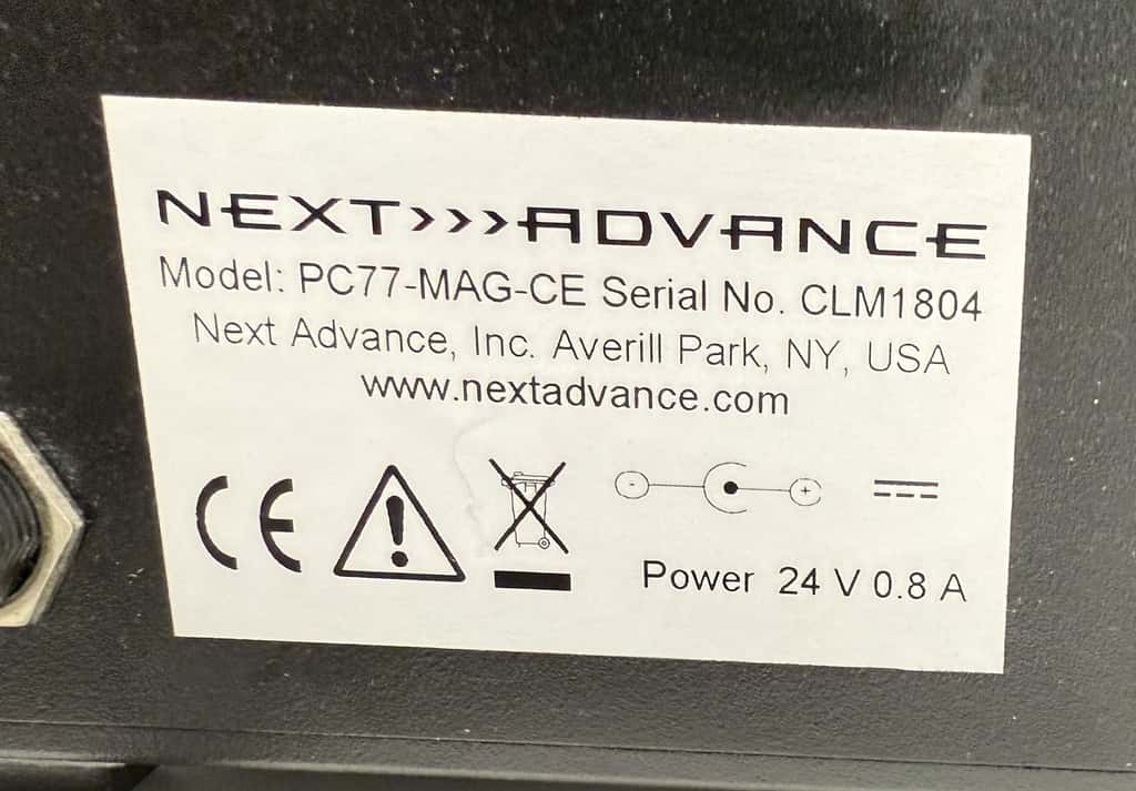 Next Advance PC77-MAG Pressure Injection Cell - LabMakelaar Benelux