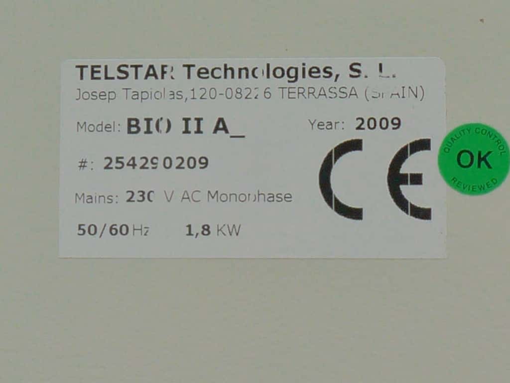 Telstar BIO II A Biological Safety Cabinet - LabMakelaar Benelux