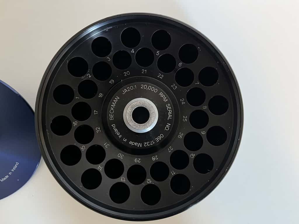 Beckman Coulter JA-20.1 Fixed Angle Centrifuge Rotor - LabMakelaar Benelux