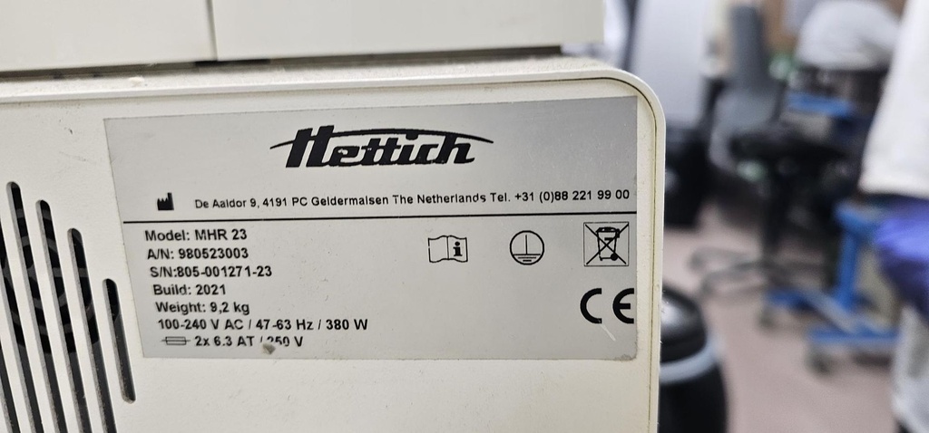 Hettich Thermomixer MHR 23 - LabMakelaar Benelux