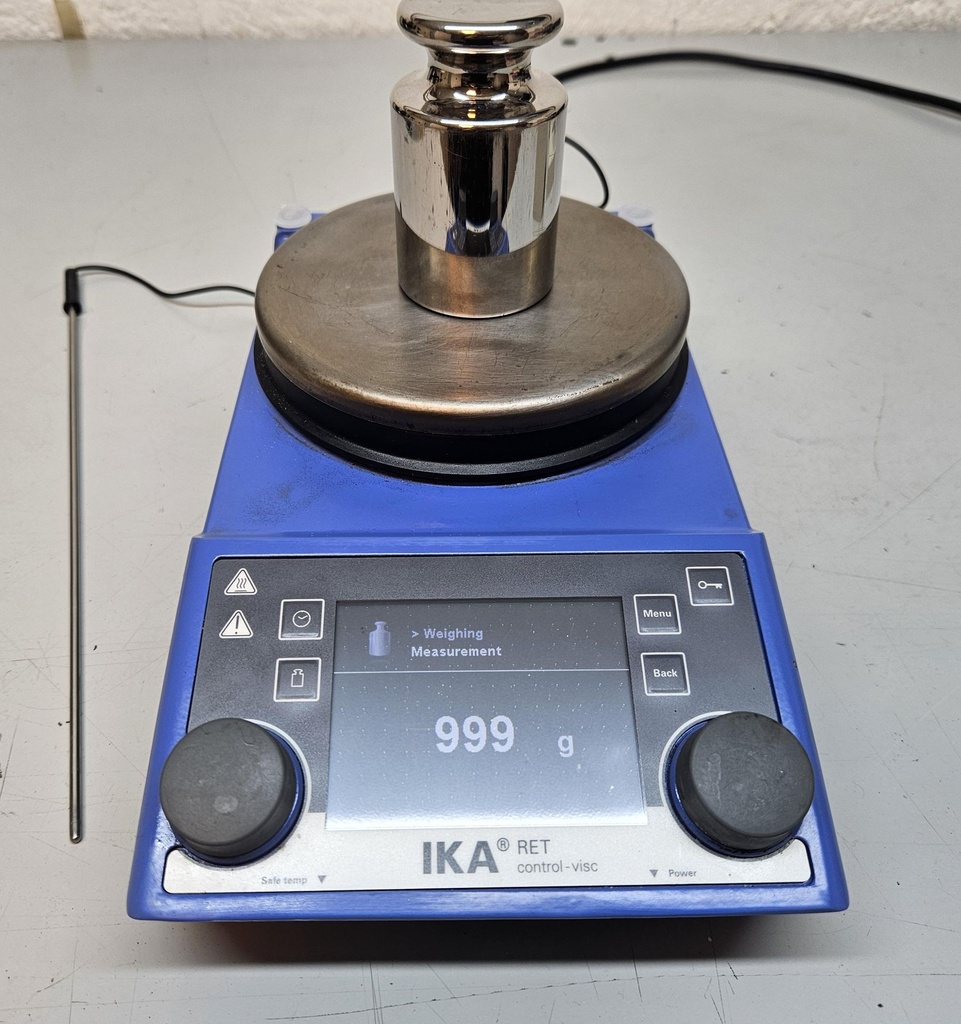 IKA RET Control-visc Magnetic Stirrer, Heater & Scale - LabMakelaar Benelux