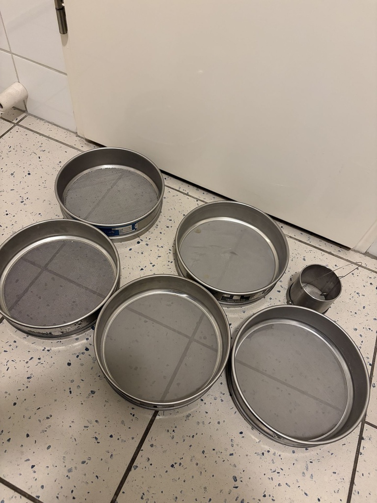 Set of Retsch/Endecotts Test Sieves - LabMakelaar Benelux